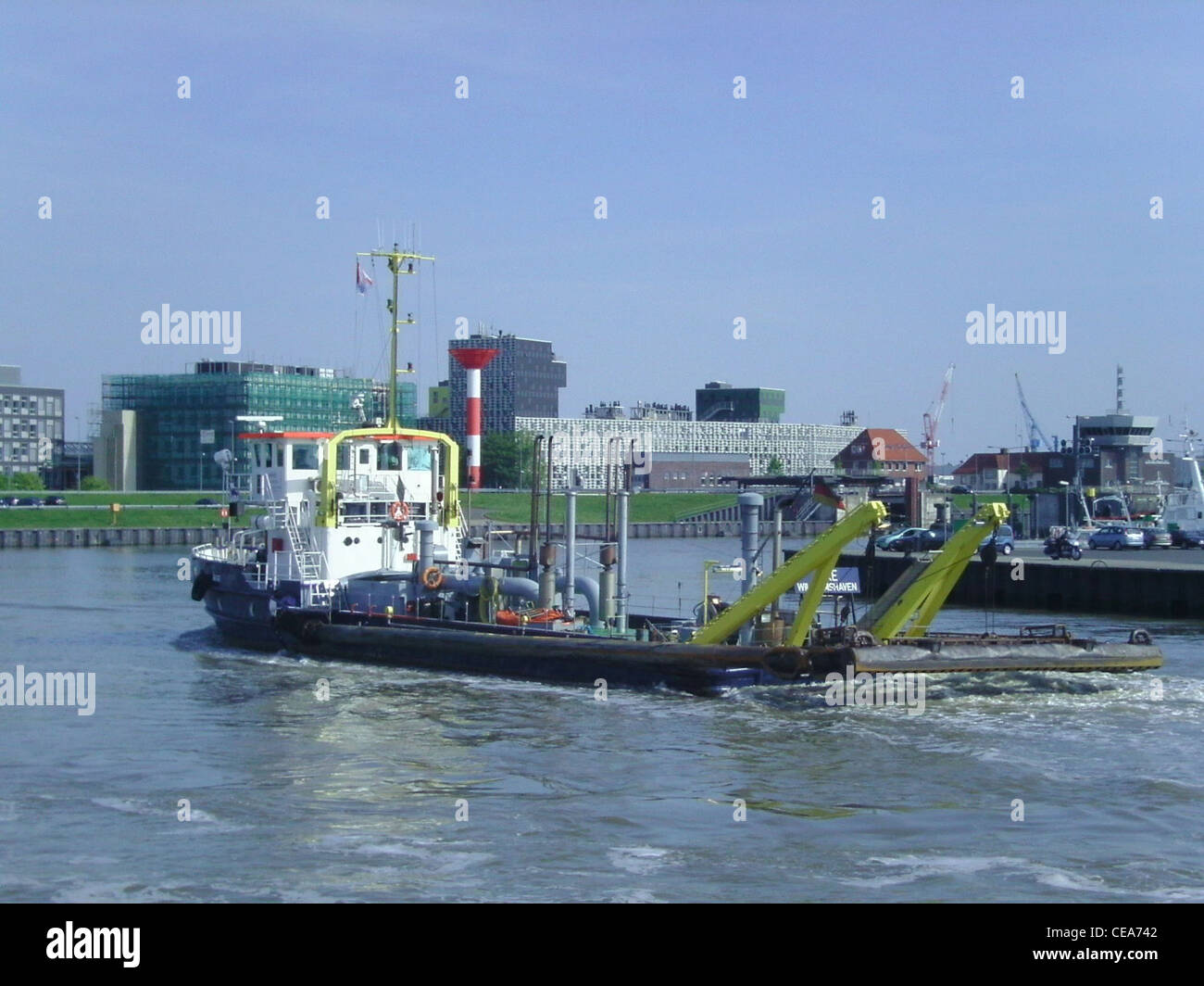 The Akke is a chemical/oil tanker docked at Bremerhaven, Germany. It ...