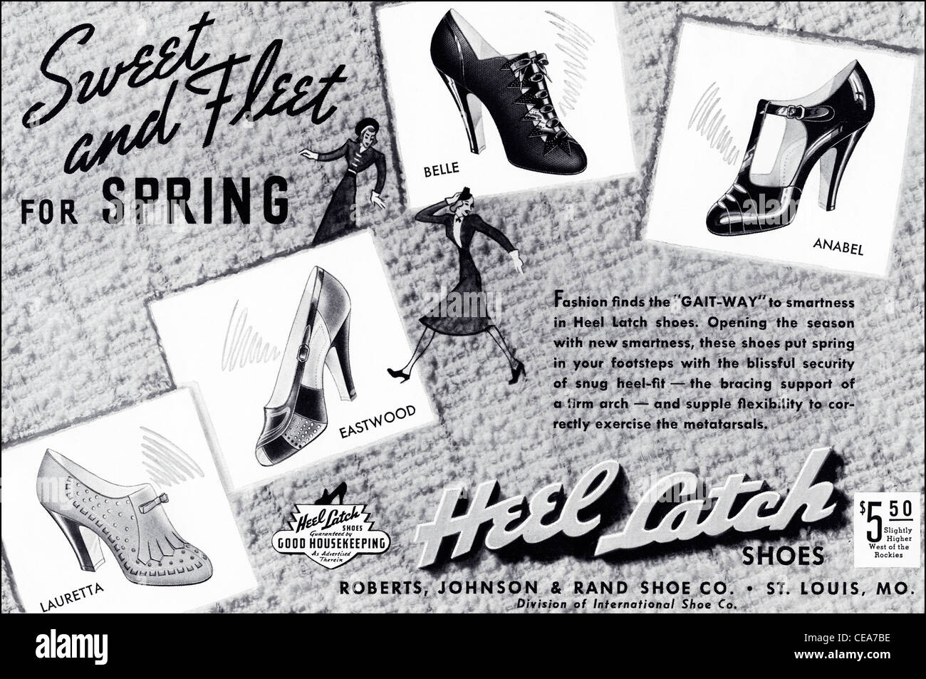 Original advert circa 1938 in American ladies fashion magazine ...