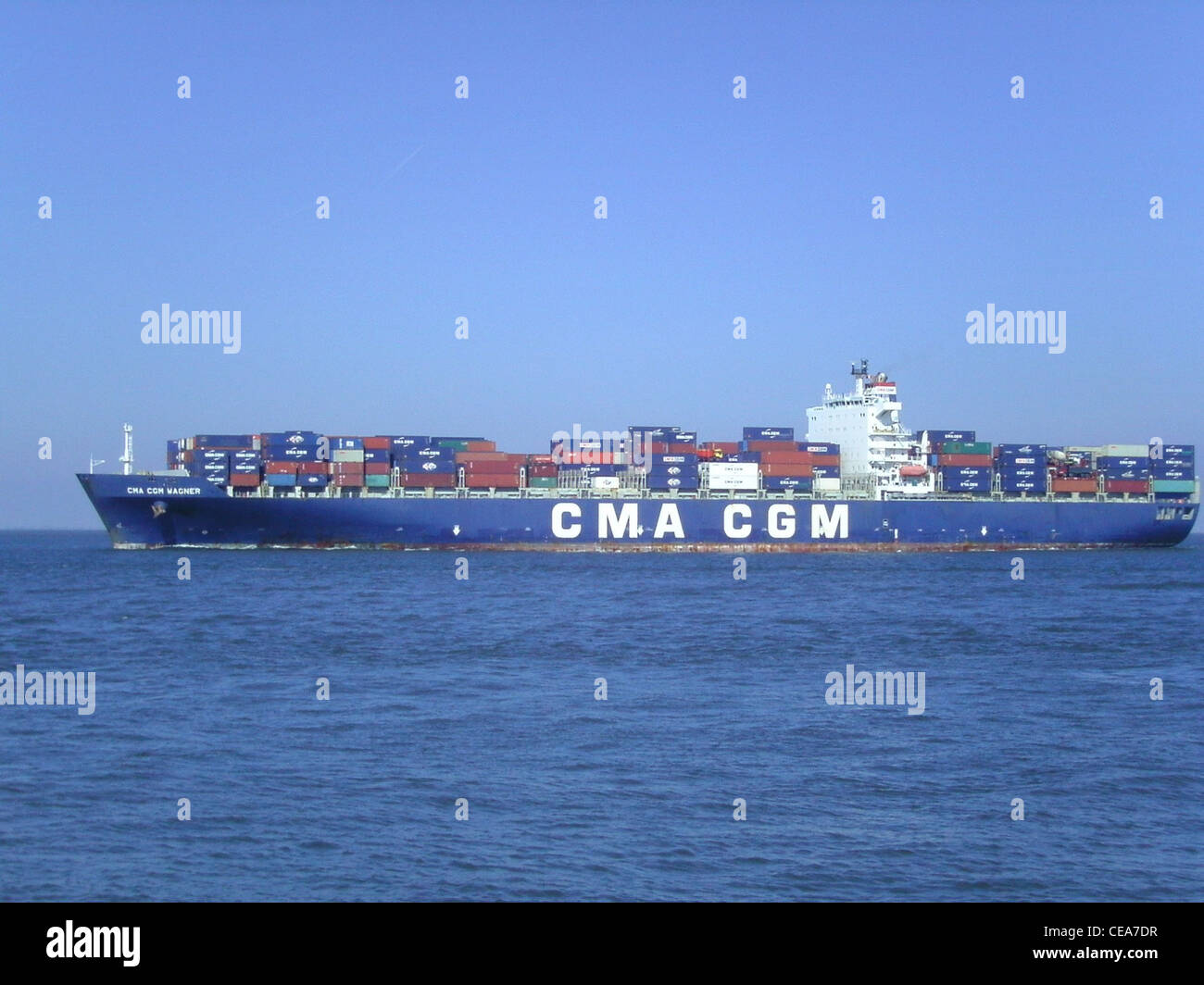 Cma cgm shipping container on hi-res stock photography and images - Alamy