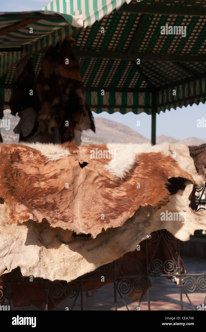 Hides drying hi-res stock photography and images - Alamy