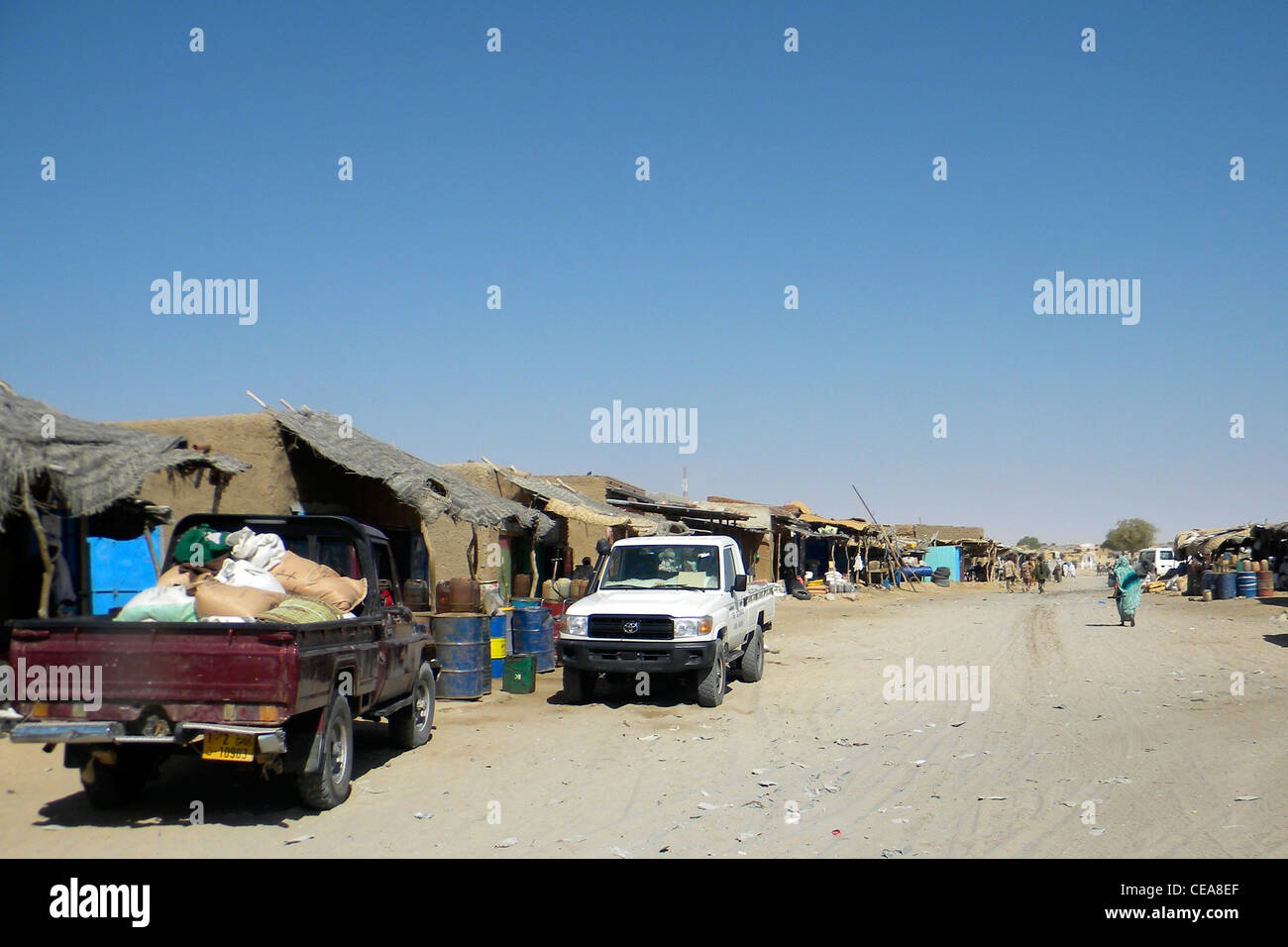 Chad africa and village hi-res stock photography and images - Alamy