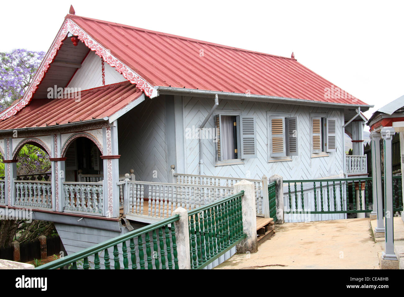 A Part of the Queen's Palace Complex, Antananarivo, Madagascar. Rova of ...