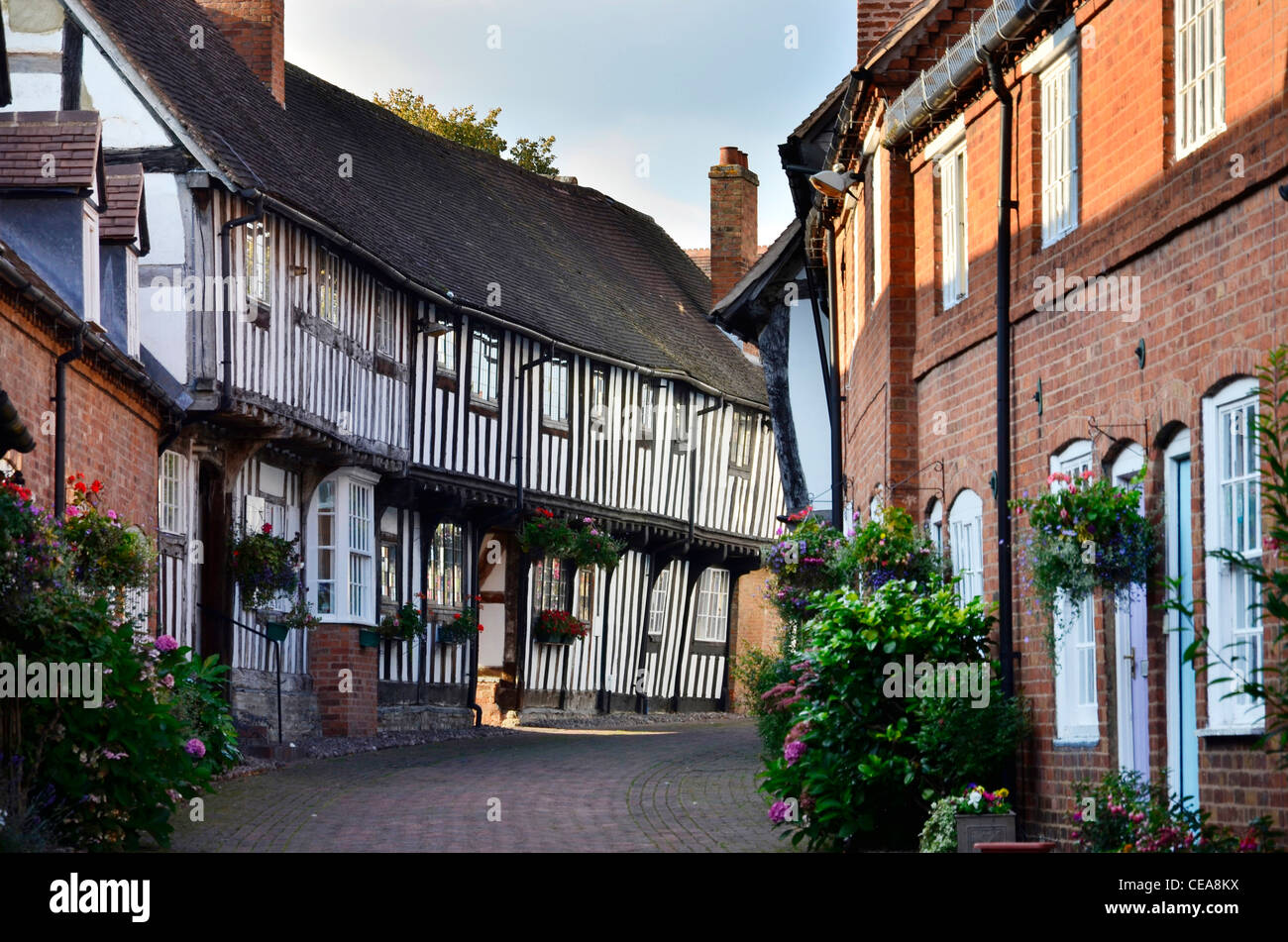 alcester town village warwickshire midlands england uk Stock Photo - Alamy