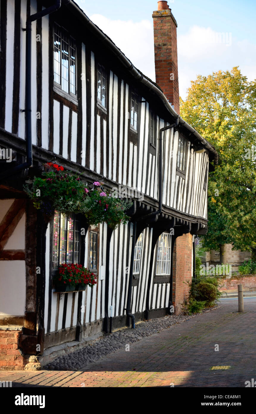alcester town village warwickshire midlands england uk Stock Photo - Alamy