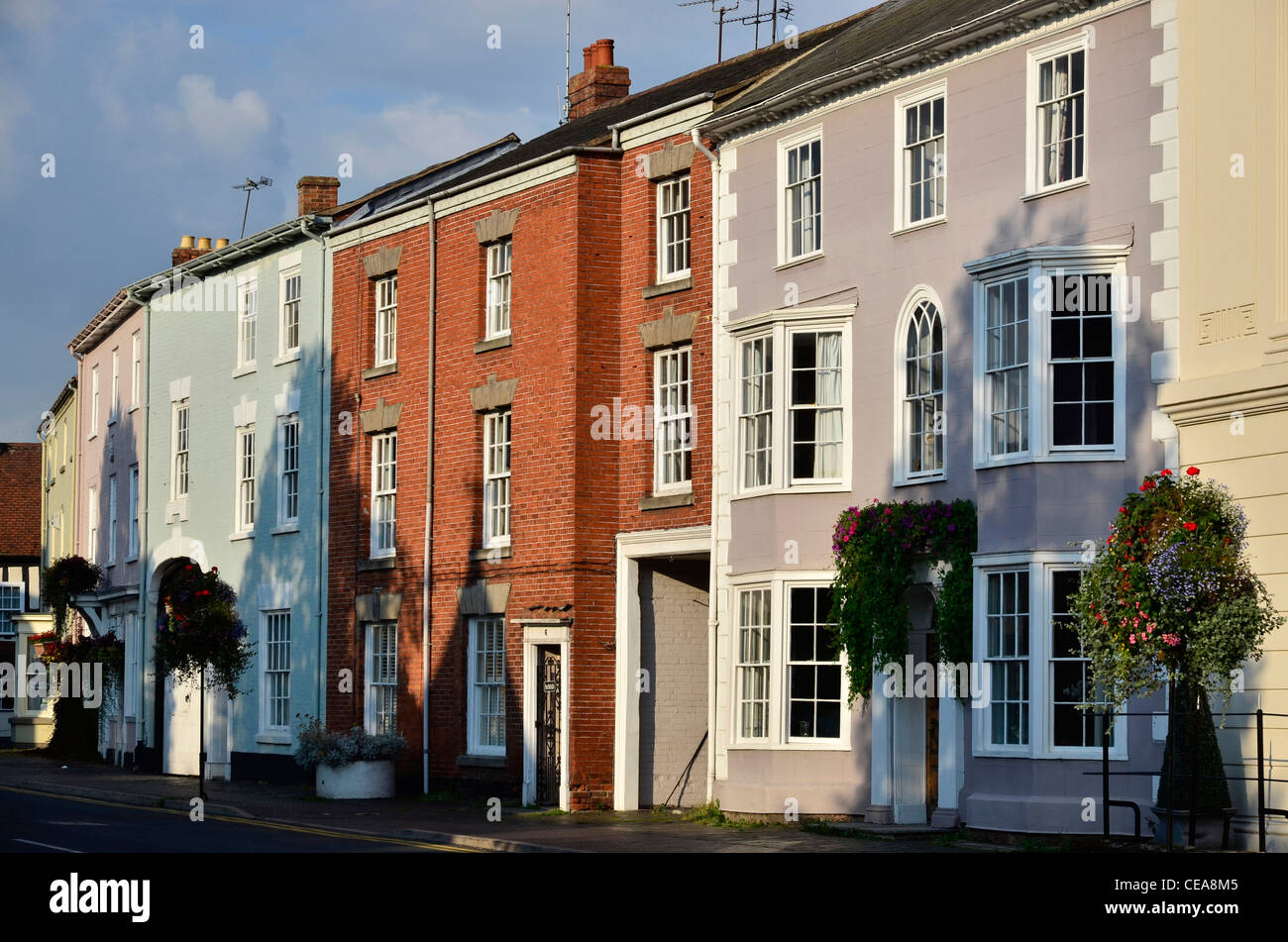alcester town village warwickshire midlands england uk Stock Photo - Alamy