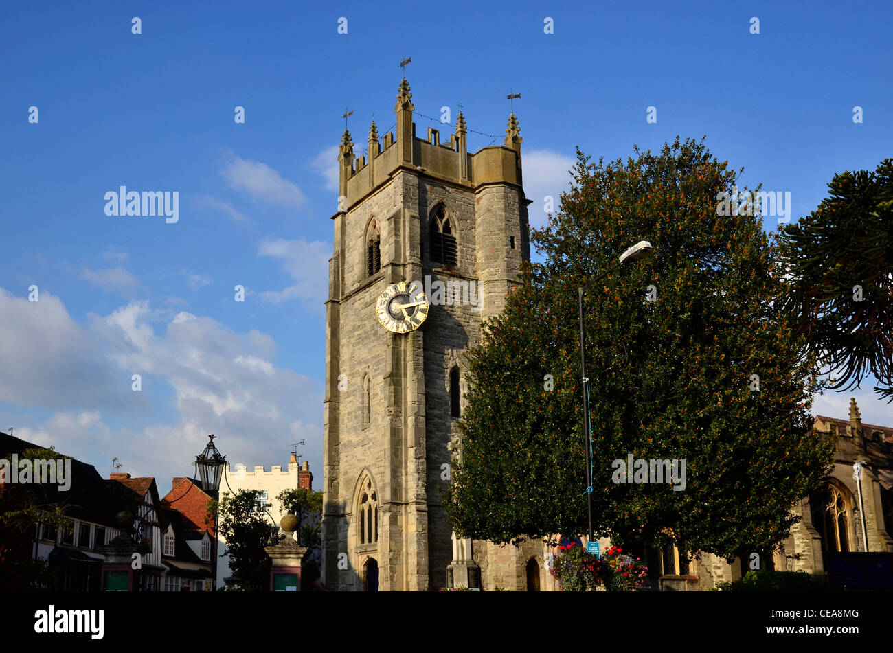 alcester town village warwickshire midlands england uk Stock Photo - Alamy