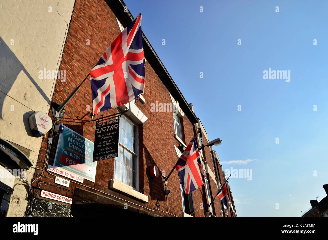 alcester town village warwickshire midlands england uk Stock Photo - Alamy