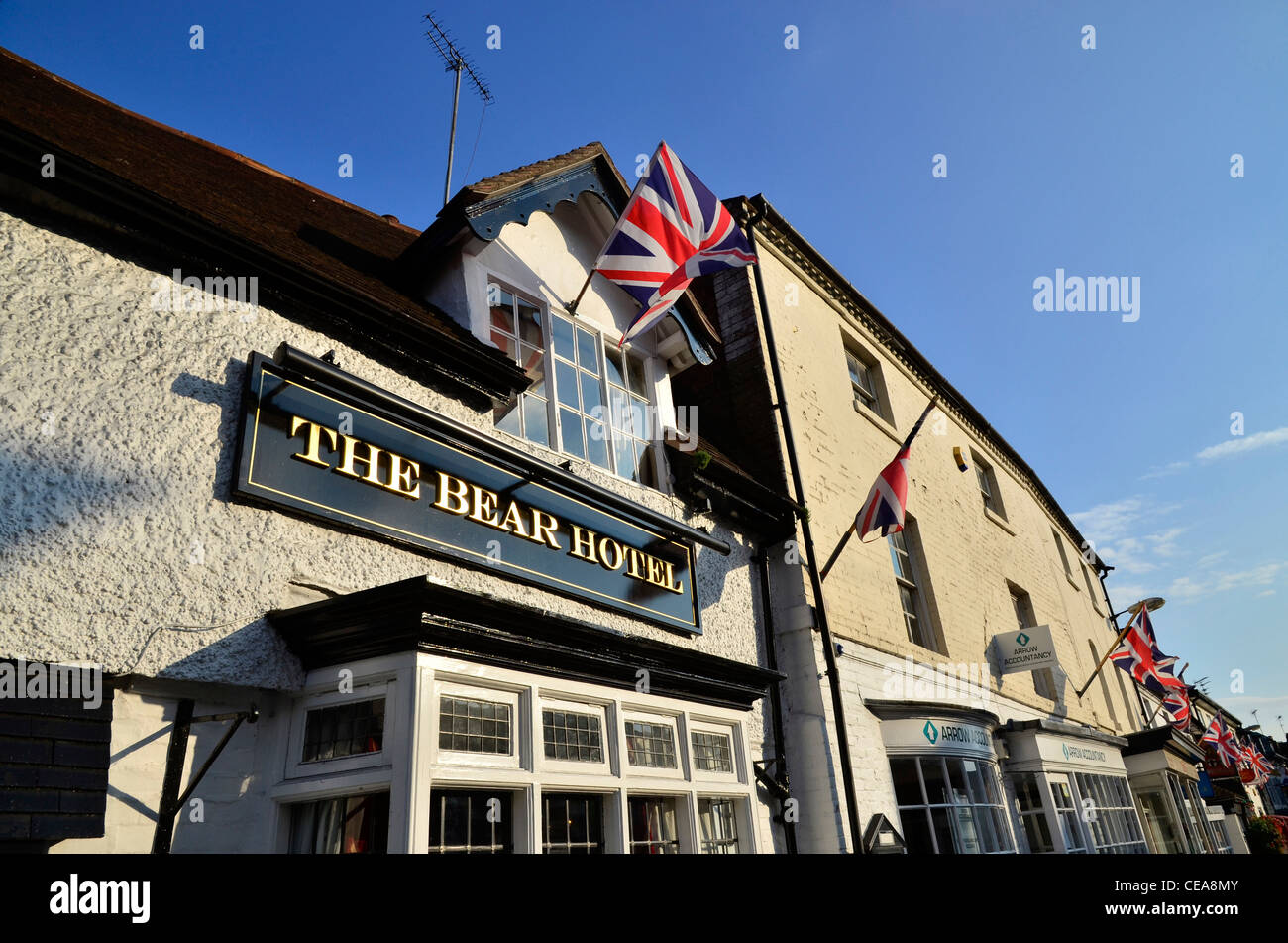 alcester town village warwickshire midlands england uk Stock Photo - Alamy