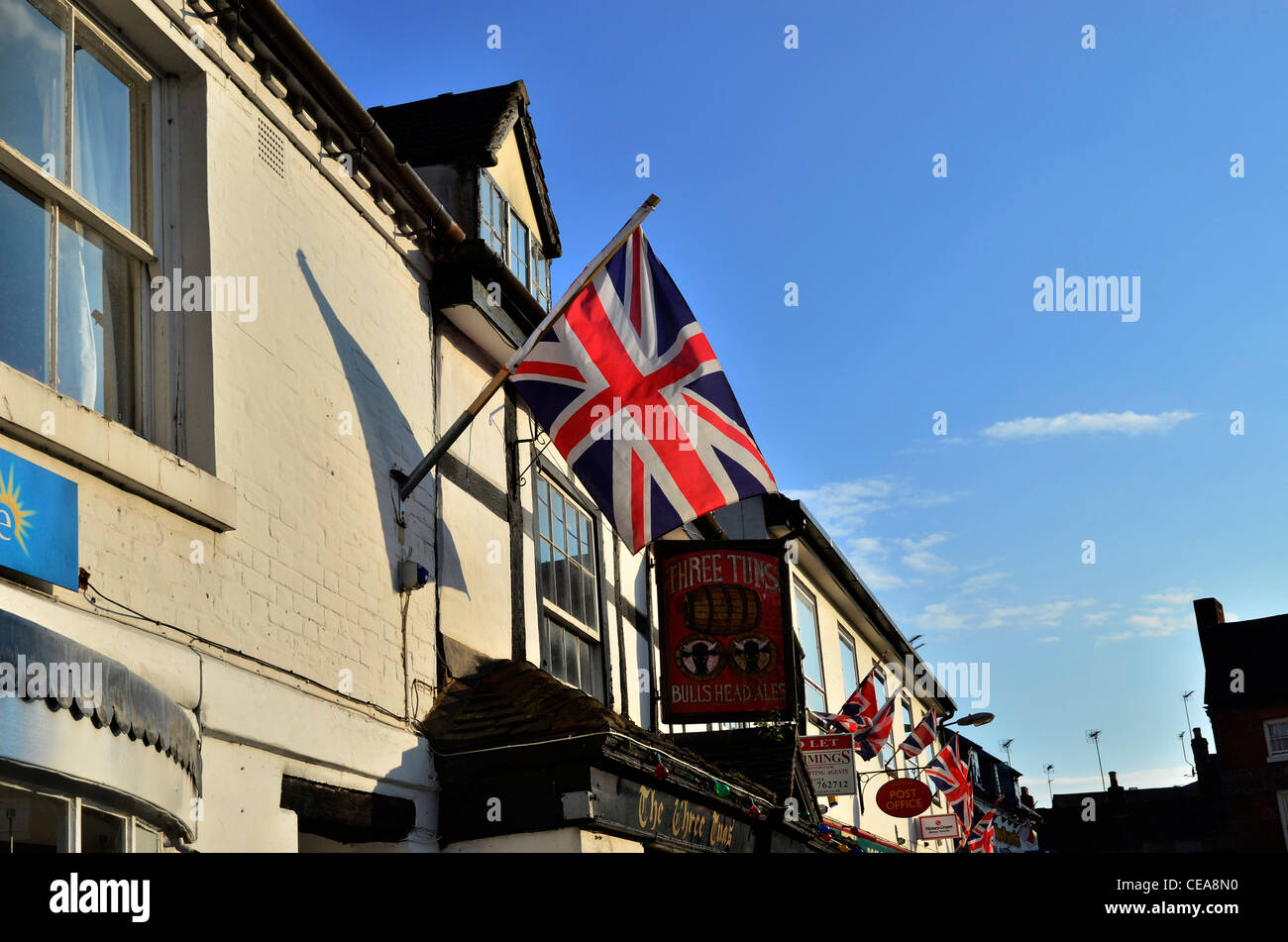alcester town village warwickshire midlands england uk Stock Photo - Alamy