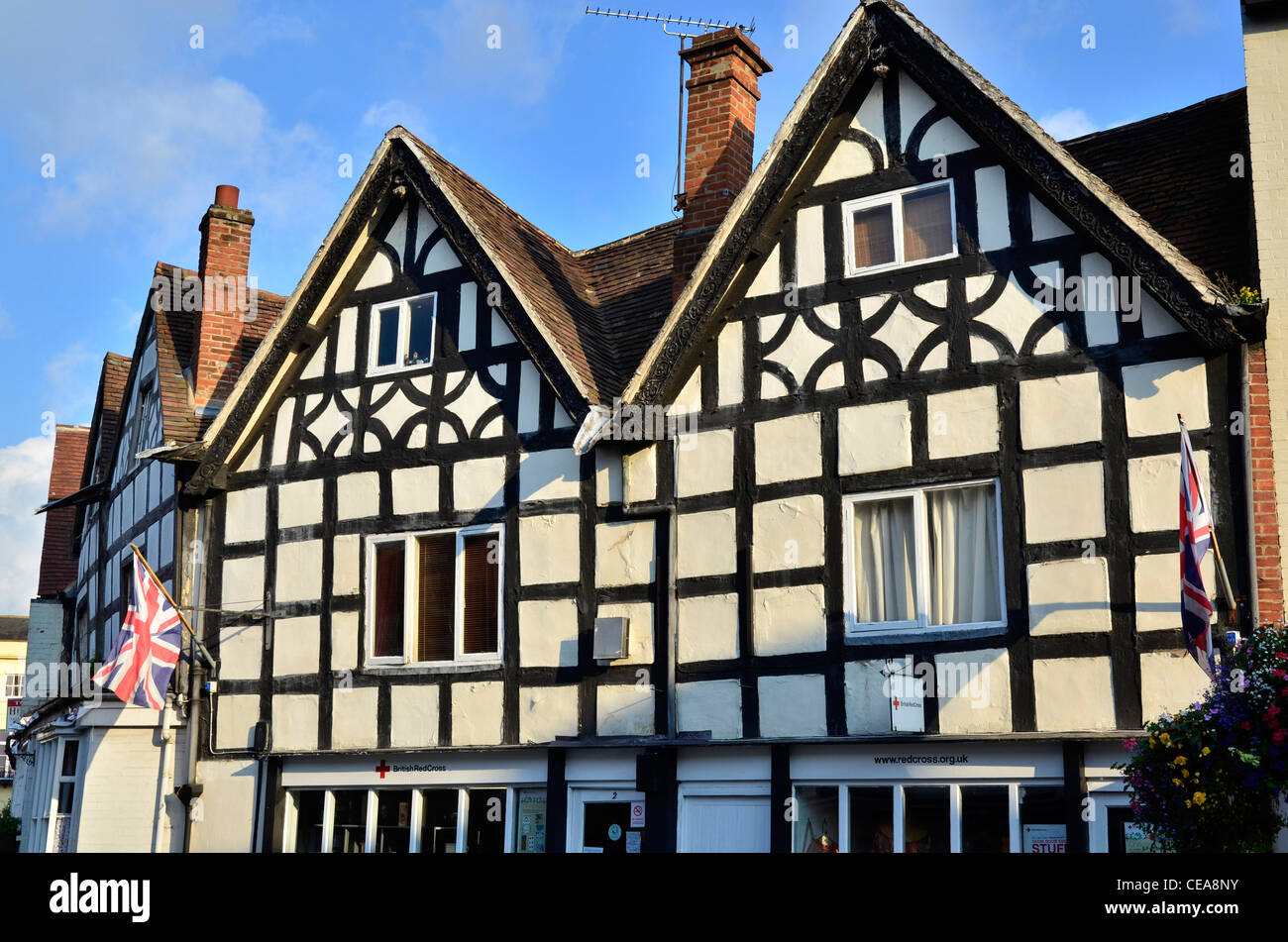 alcester town village warwickshire midlands england uk Stock Photo - Alamy