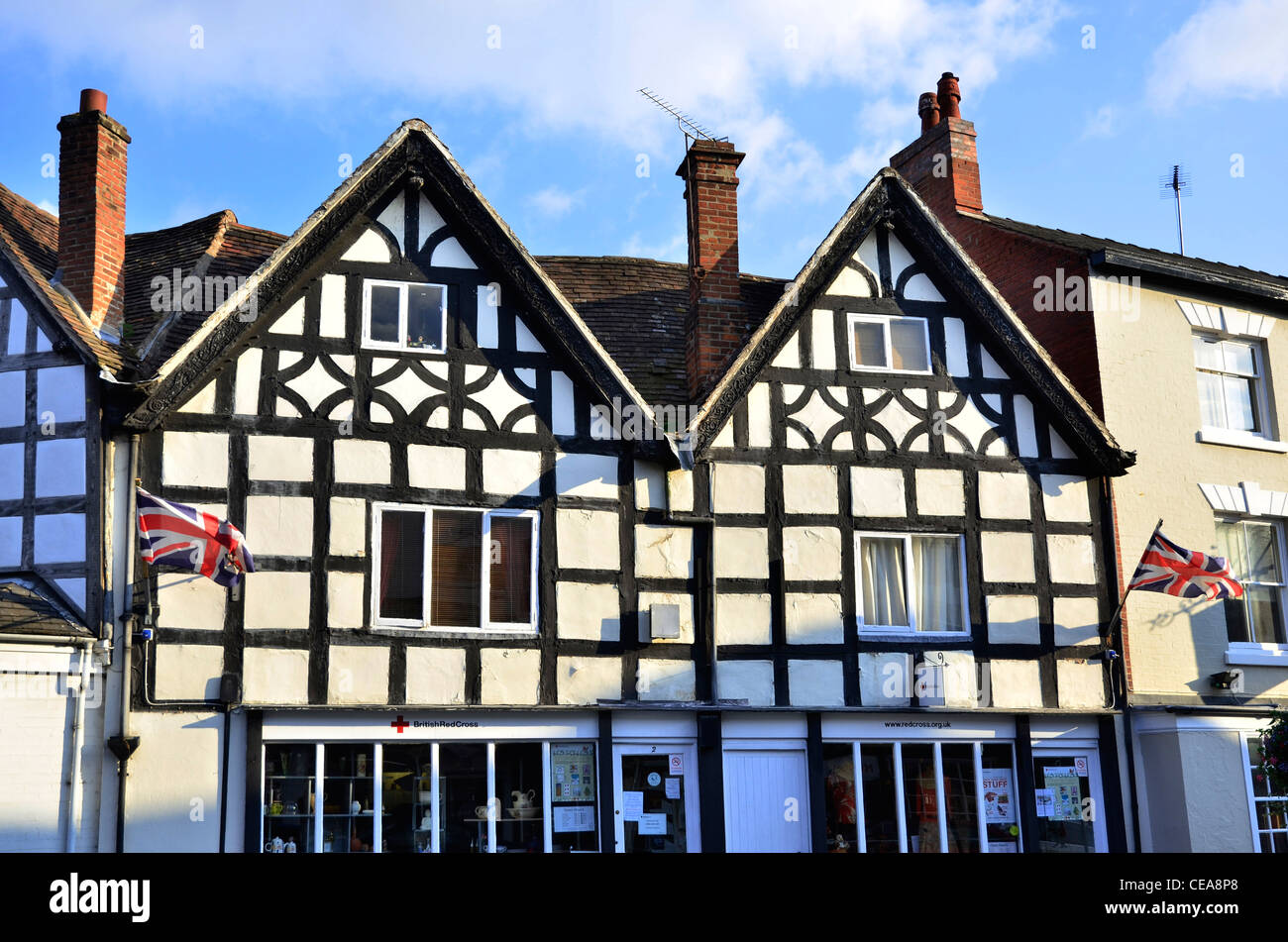 alcester town village warwickshire midlands england uk Stock Photo - Alamy