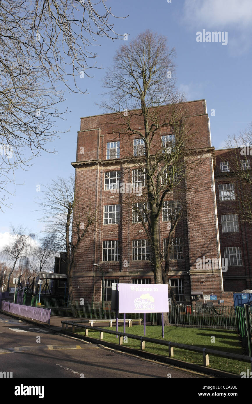 bournville quaker suburb birmingham midlands england uk Stock Photo - Alamy