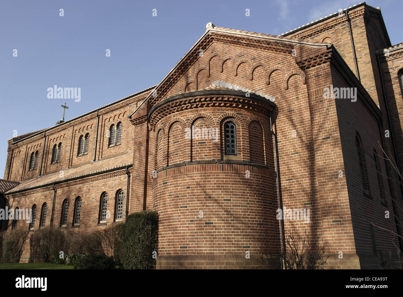 bournville quaker suburb birmingham midlands england uk Stock Photo - Alamy