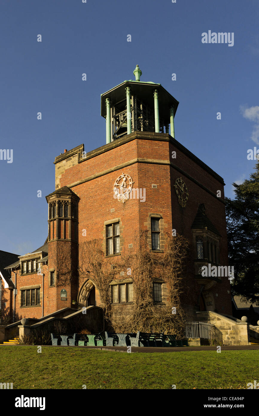 bournville quaker suburb birmingham midlands england uk Stock Photo - Alamy