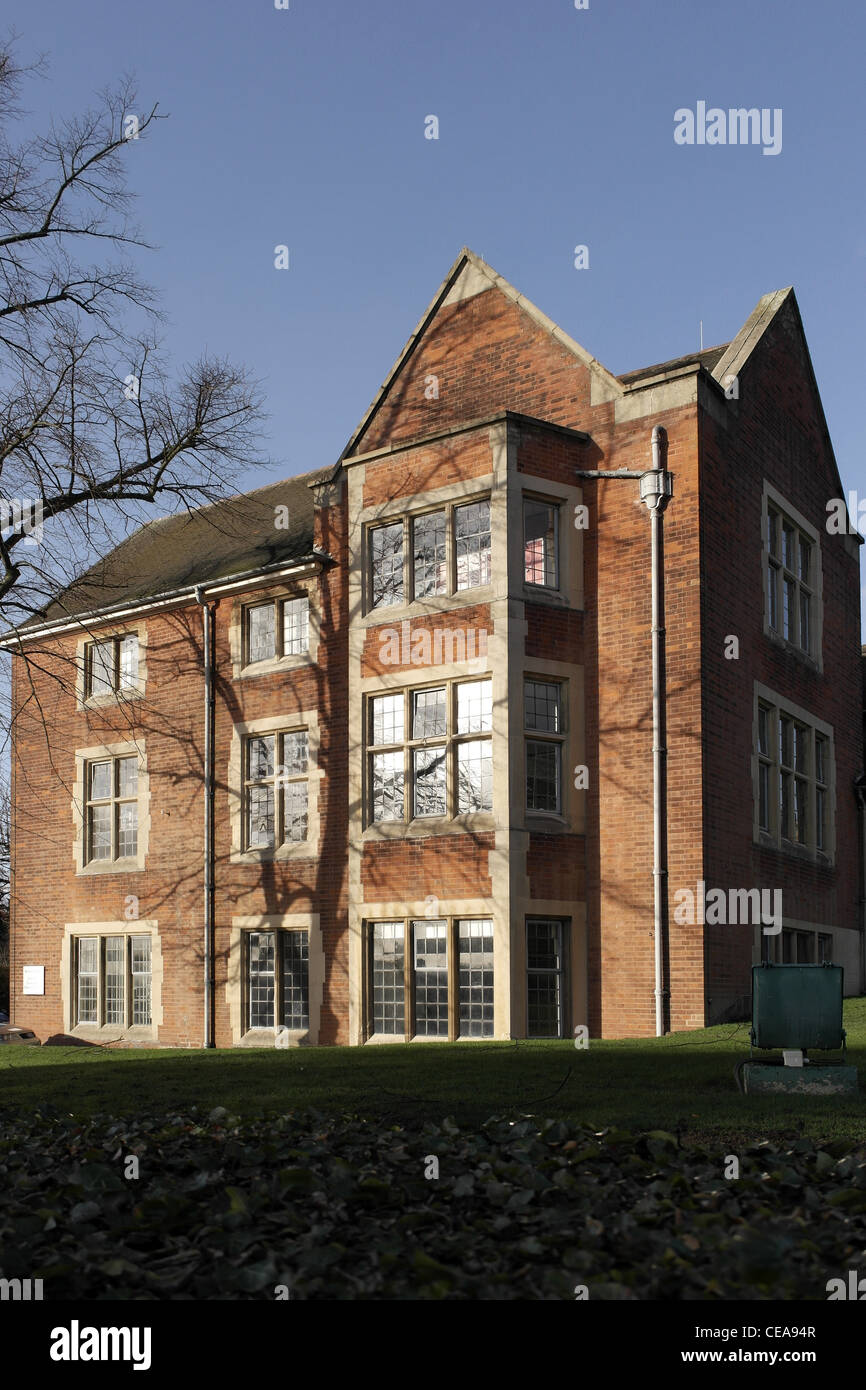 bournville quaker suburb birmingham midlands england uk Stock Photo - Alamy