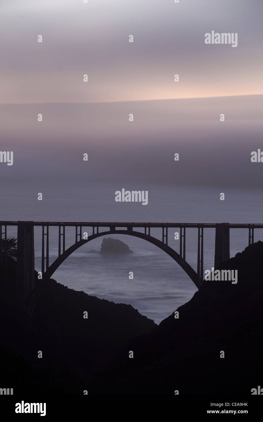 Bixby Bridge, Big Sur, Monterey County, California Stock Photo - Alamy