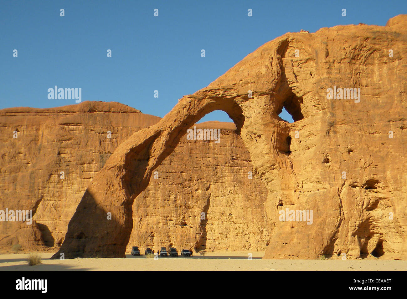 Elephant arch, Ennedi region, Chad Stock Photo - Alamy