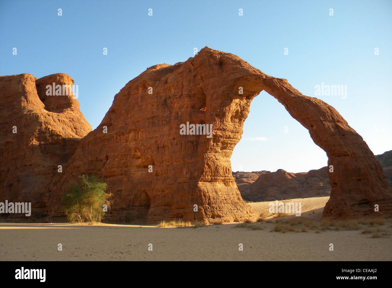 Elephant arch, Ennedi region, Chad Stock Photo - Alamy