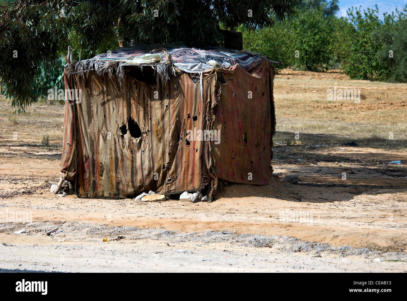 Shack , Tunisia Stock Photo - Alamy