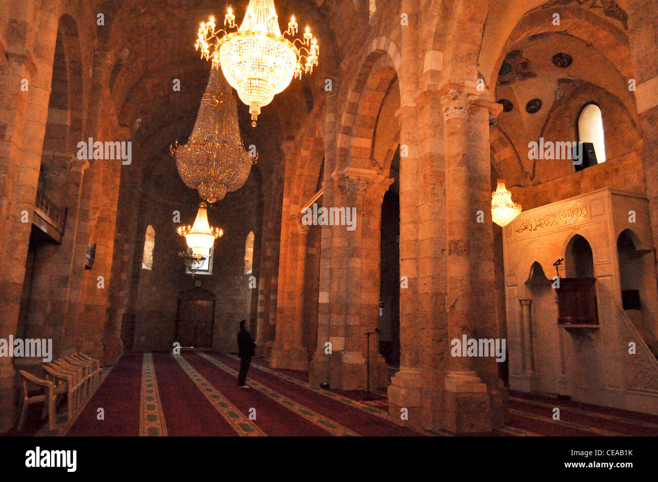 The Grand Omari Mosque in Beirut, Lebanon Stock Photo - Alamy