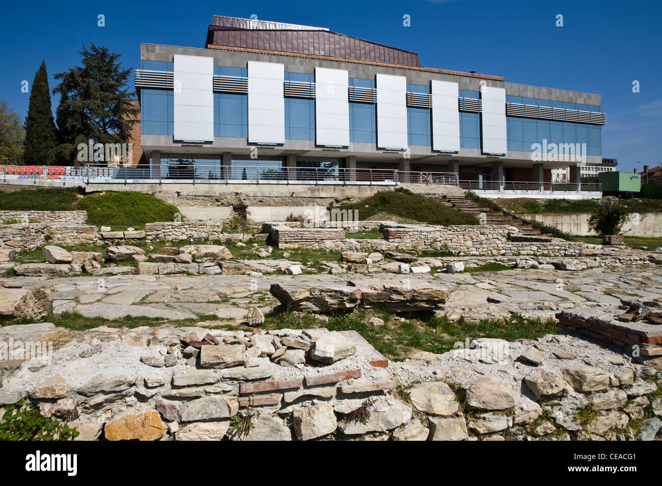 Stara Zagora town, (Augusta Traiana: Roman city in Thrace), ancient ...