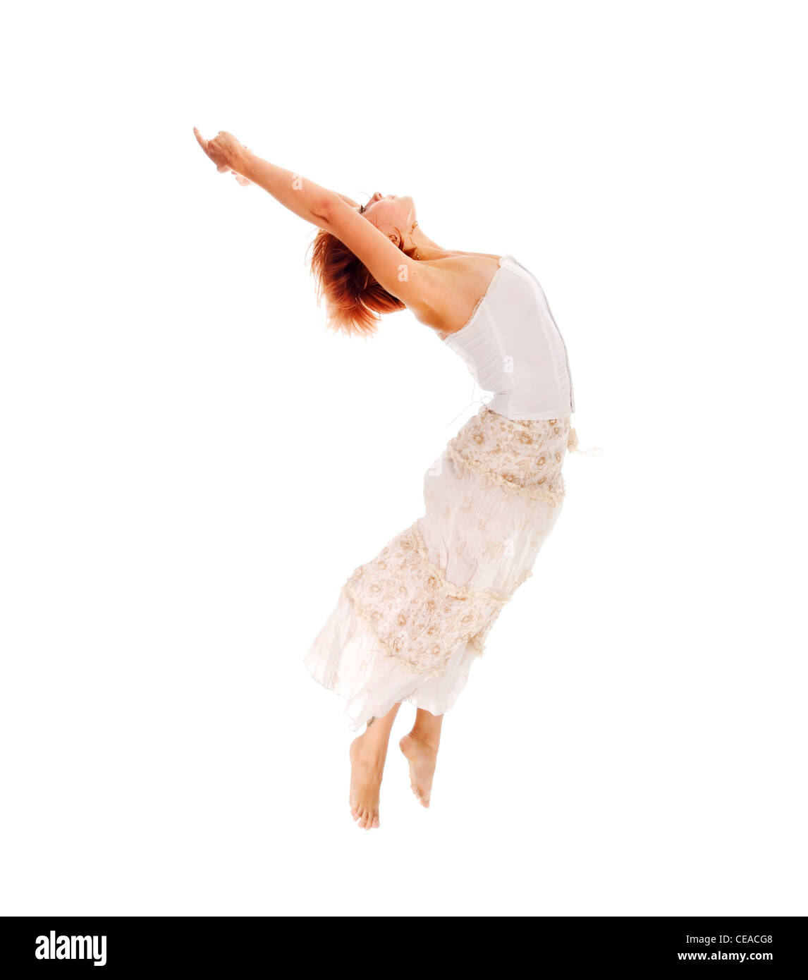 Woman dancer movement Cut Out Stock Images & Pictures - Alamy