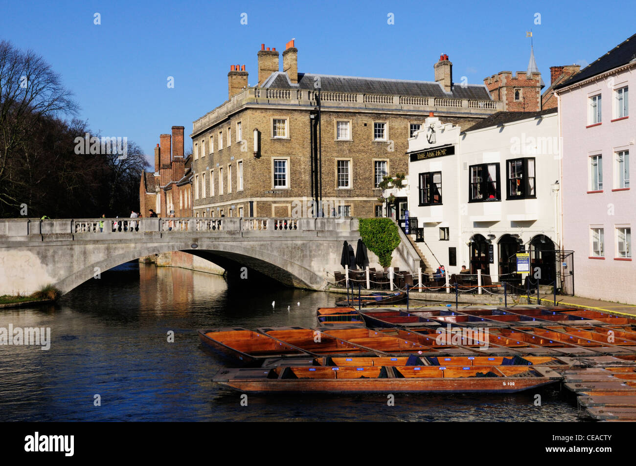 Silver street bridge cambridge hi-res stock photography and images - Alamy