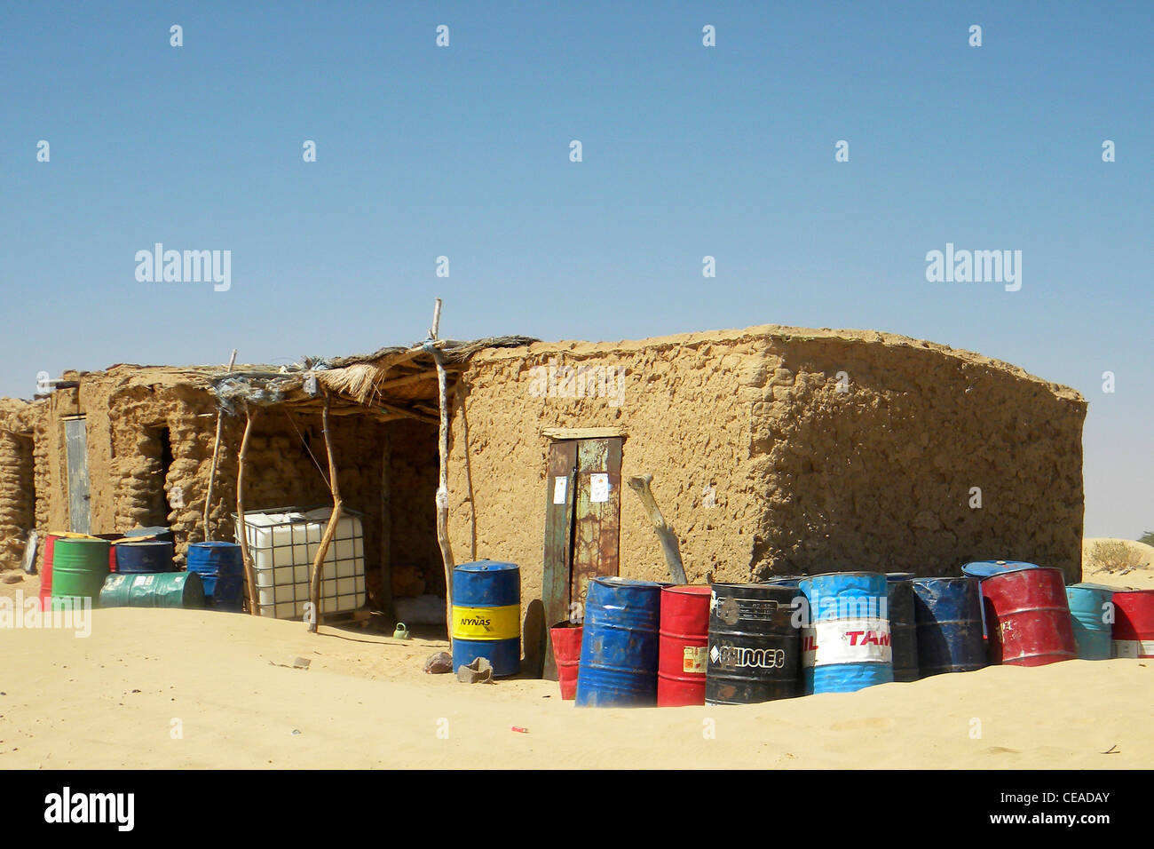 Tchad village hi-res stock photography and images - Alamy