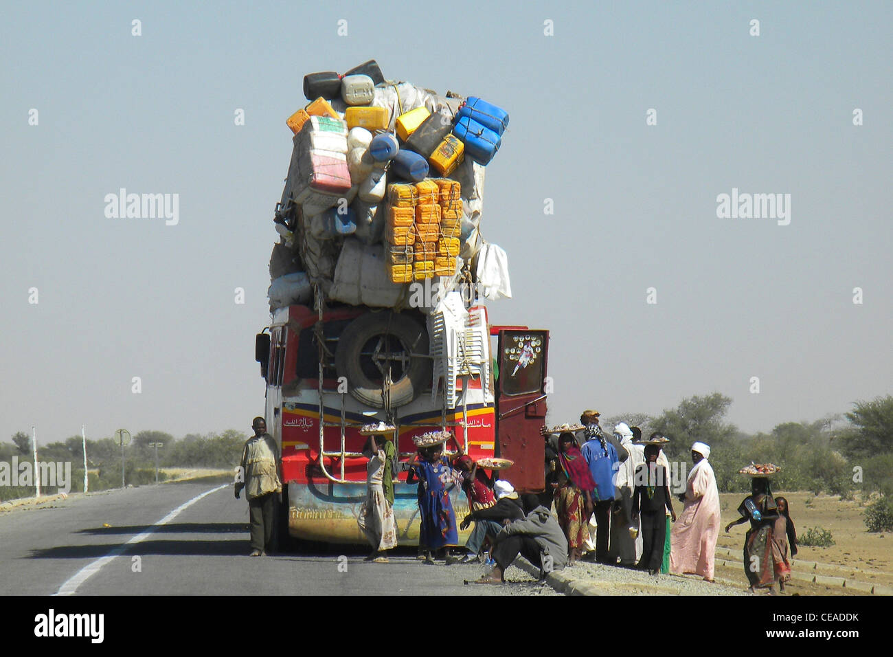 Local transport, Surrounding of N'Djamena, Chad Stock Photo - Alamy