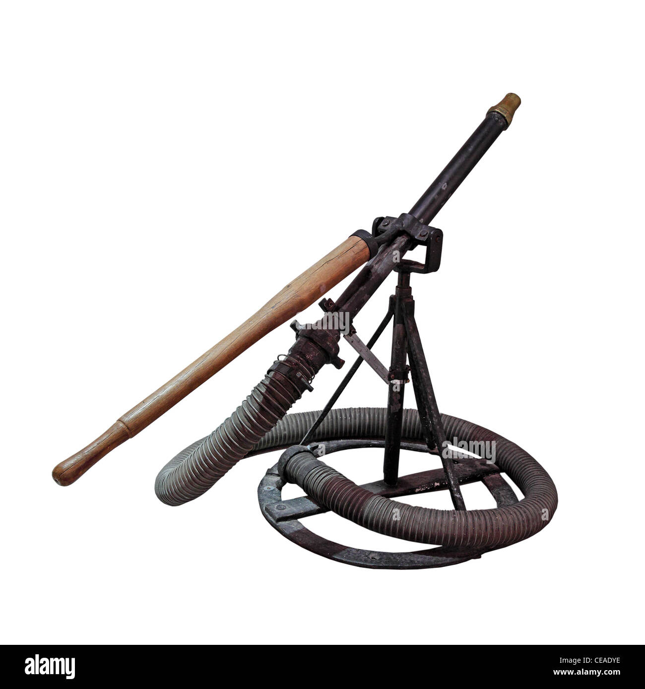 Fighting fire water pump Cut Out Stock Images & Pictures - Alamy