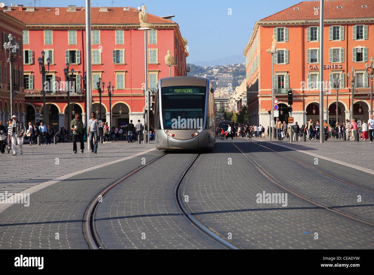 Nice provence france europe tram hi-res stock photography and images ...