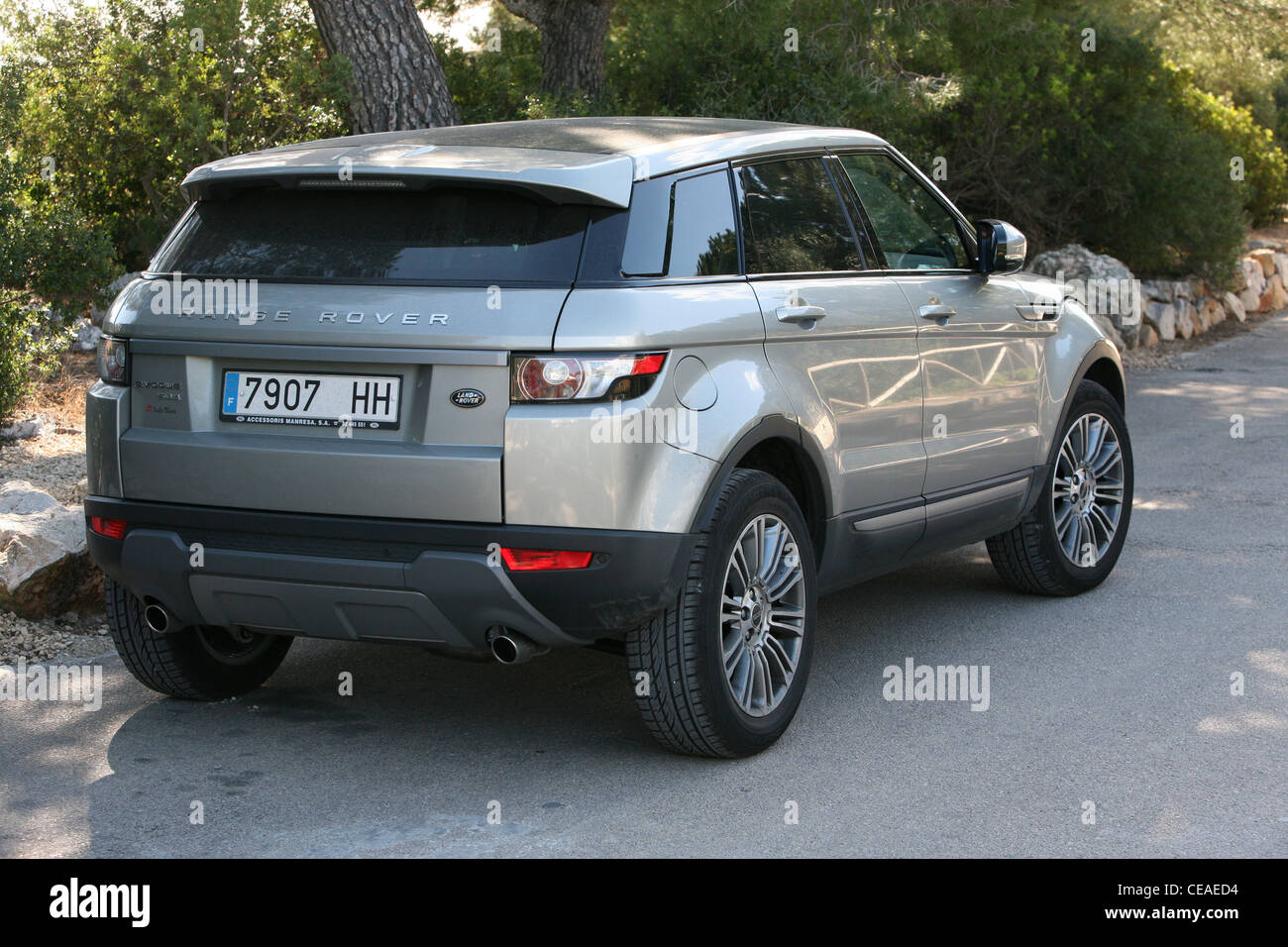 New Range Rover Evoque SD4 by Land Rover Stock Photo - Alamy