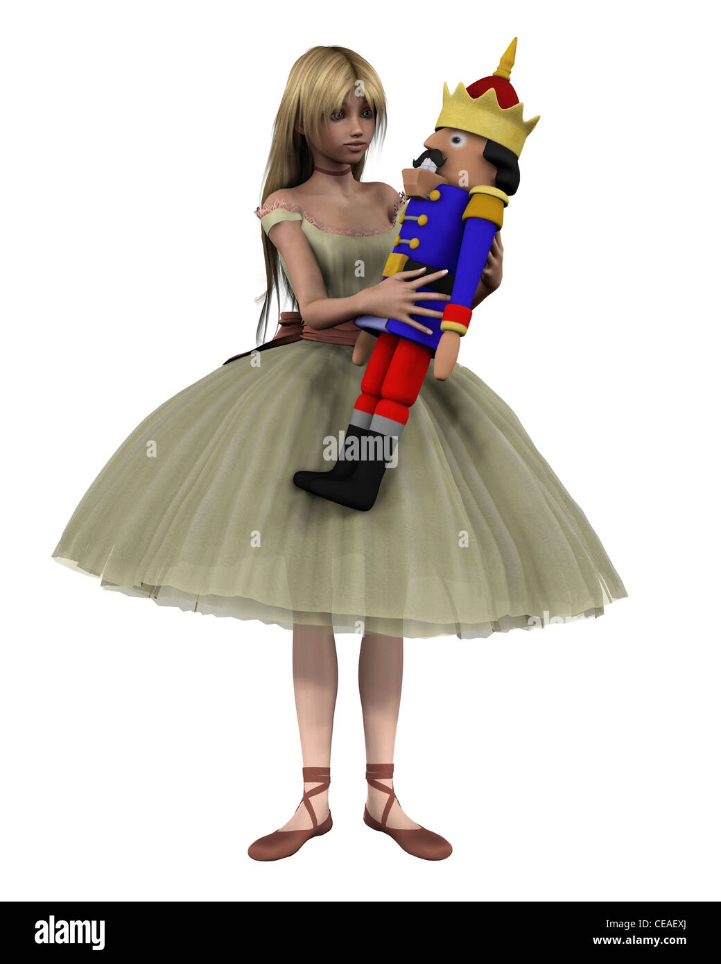 Clara and the Nutcracker Doll - 1 Stock Photo - Alamy