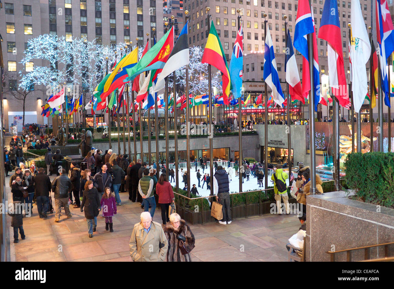 Rockefeller Center -New York Center Stock Photo - Alamy