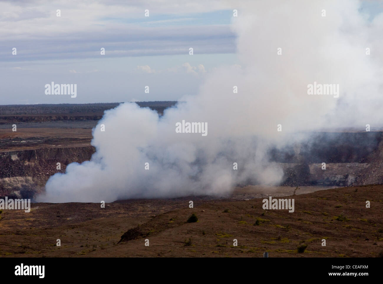 Volcanic gas in kilauea hi-res stock photography and images - Alamy