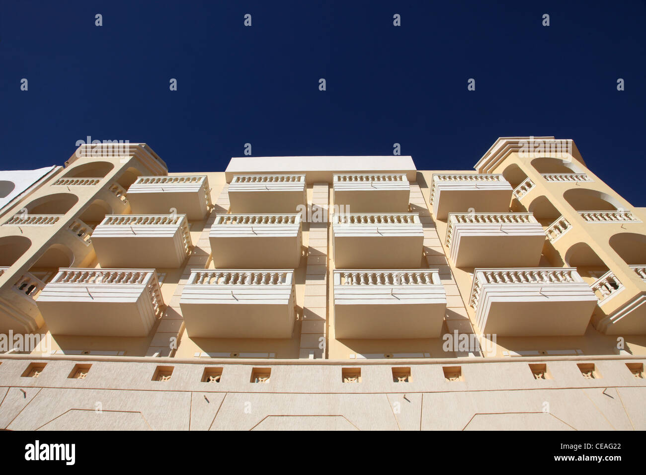 Tunisian modern architecture Stock Photo - Alamy