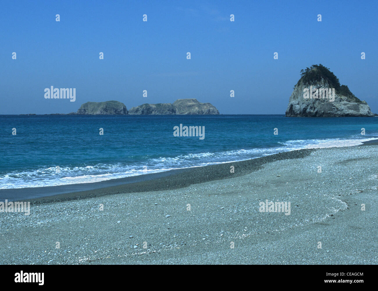 Maehama beach, Niijima Island, Izu Seven Islands, Japan Stock Photo - Alamy