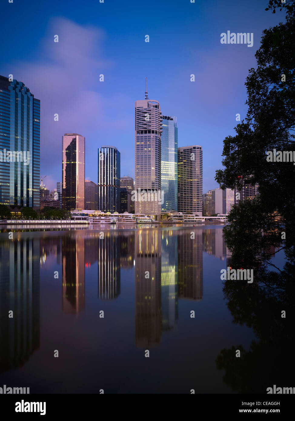 Brisbane panorama hi-res stock photography and images - Alamy