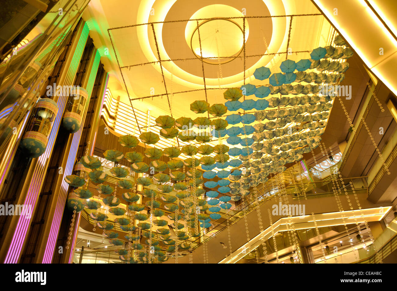 shopping mall interior in chongqing,china Stock Photo - Alamy