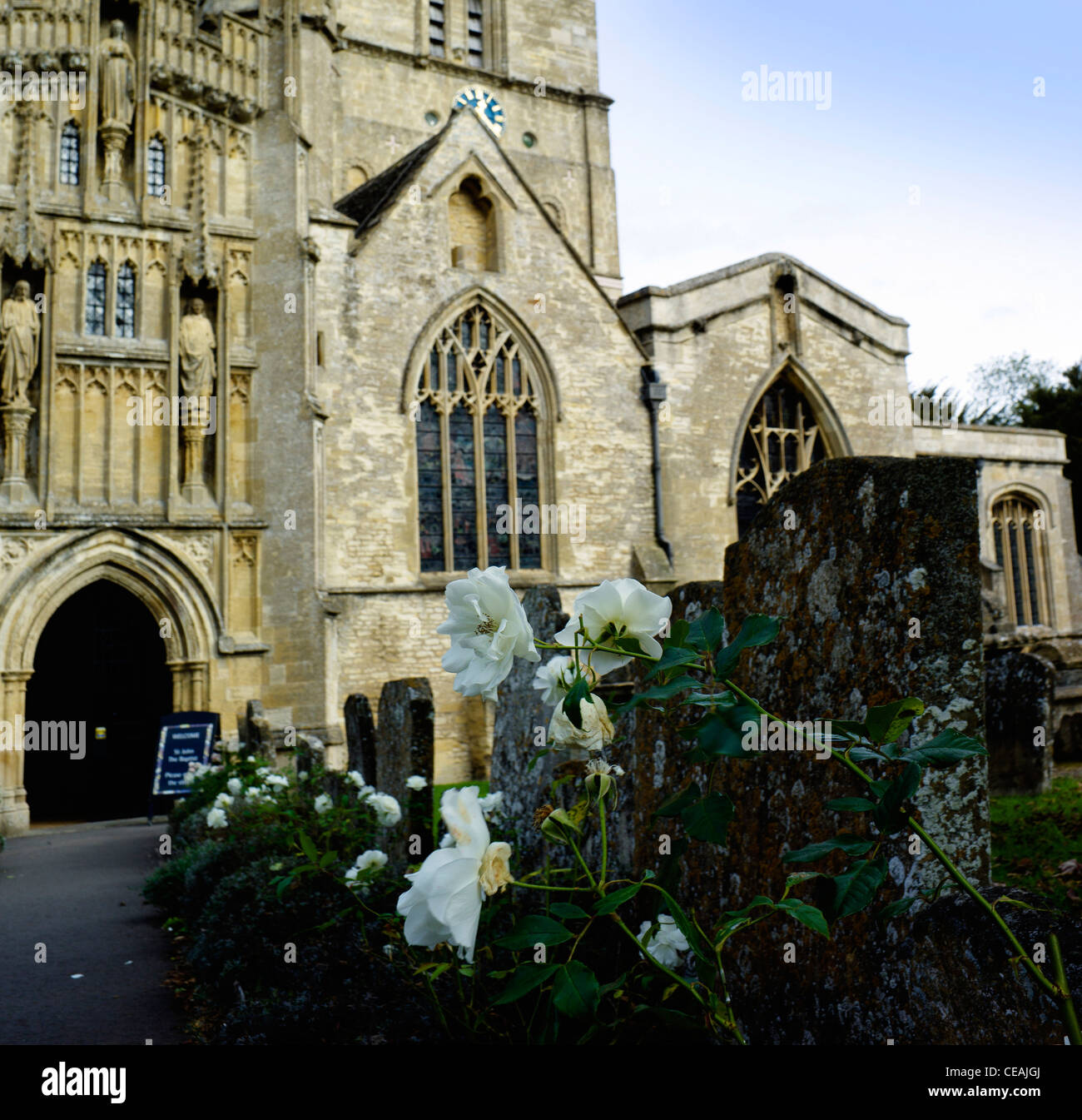 burford village cotswolds oxfordshire Stock Photo - Alamy