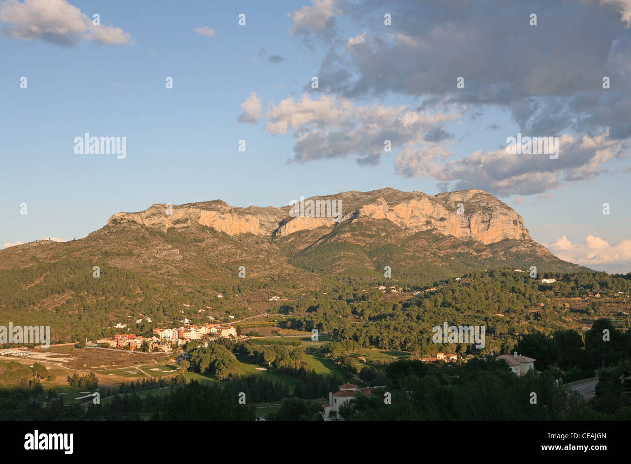 Mount Montgo Denia near Javea Spain Stock Photo - Alamy