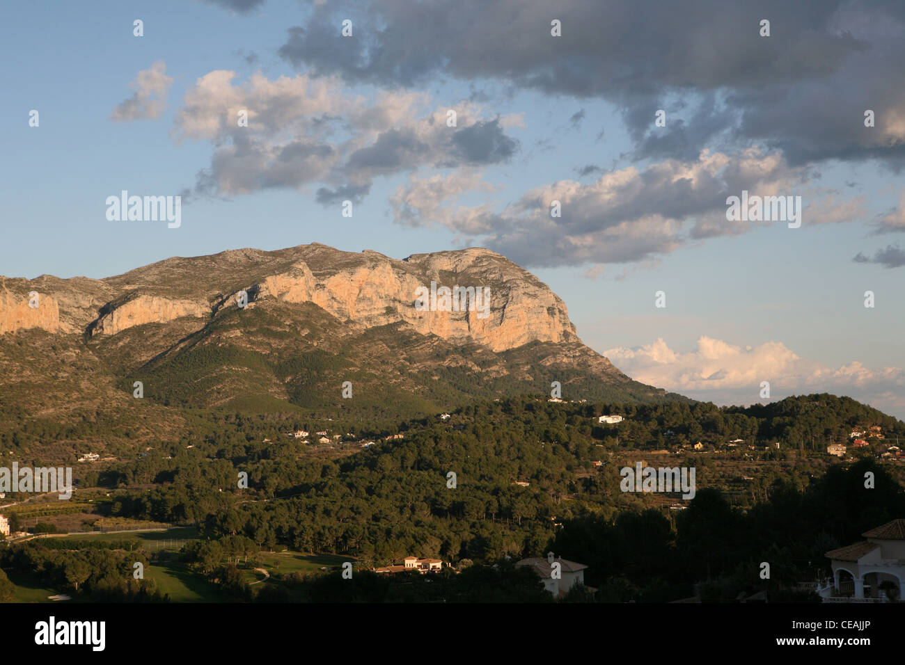 Mount Montgo Denia near Javea Spain Stock Photo - Alamy