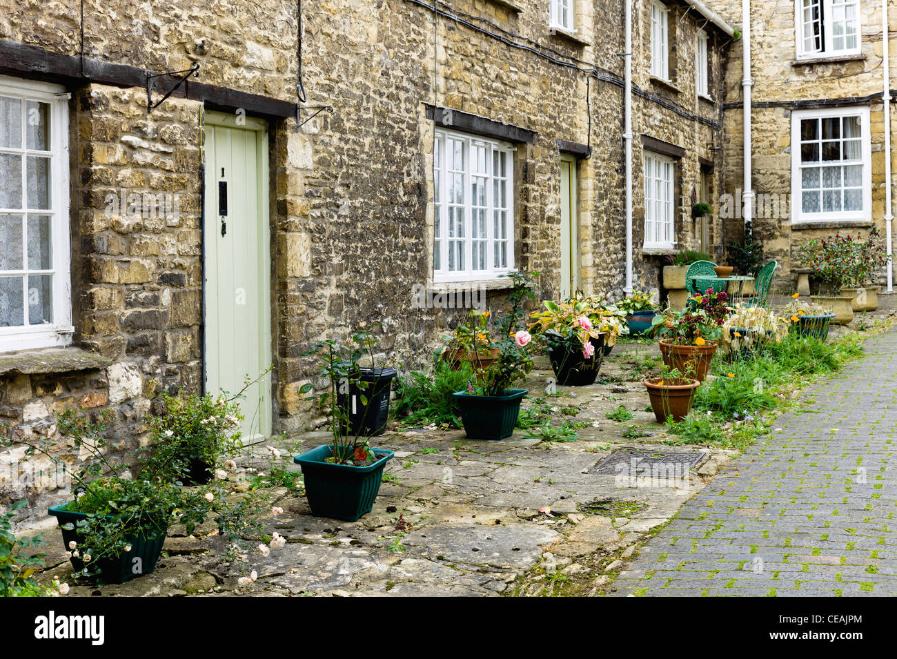 burford village cotswolds oxfordshire Stock Photo - Alamy