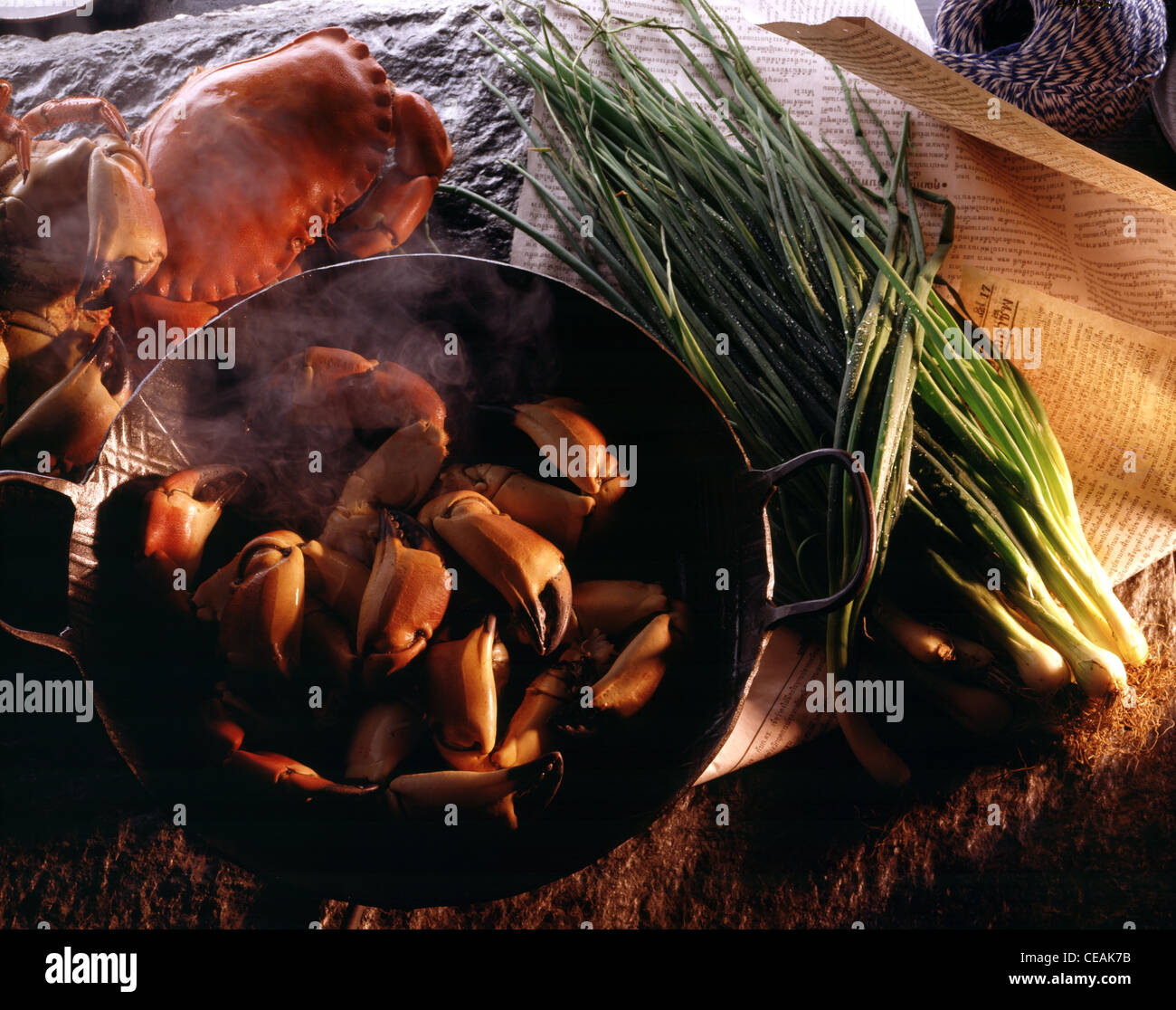 Preparing crabs hi-res stock photography and images - Alamy