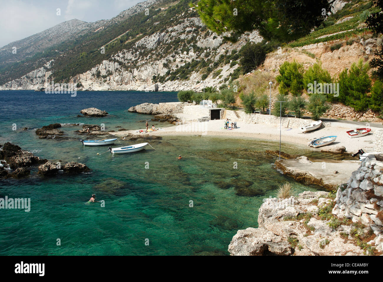 Dingac Borak, Peljesac peninsula, Croatia Stock Photo - Alamy