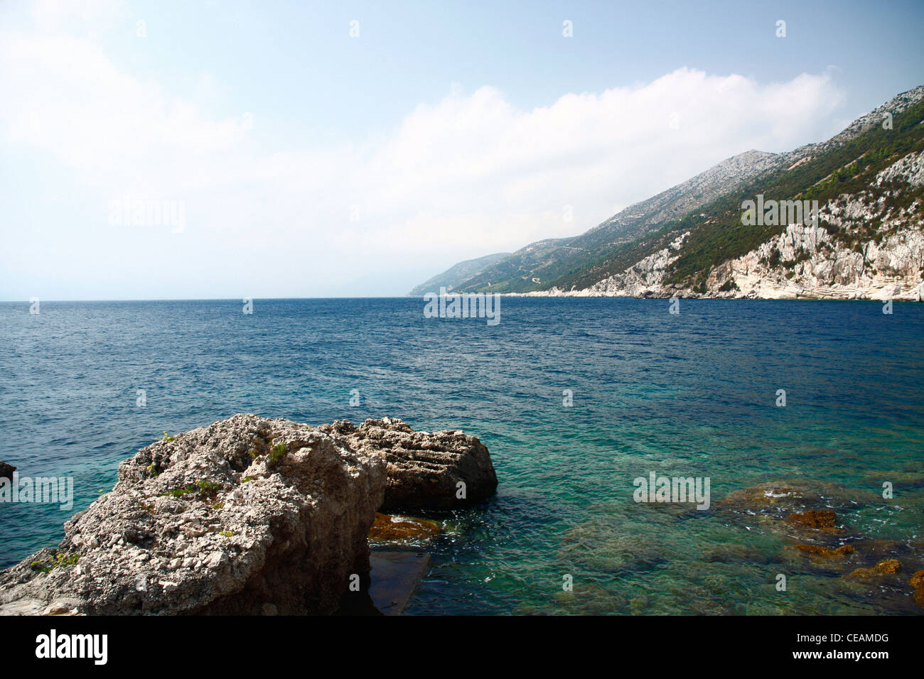 Rocks in Dingac Borak, Peljesac peninsula, Croatia Stock Photo - Alamy