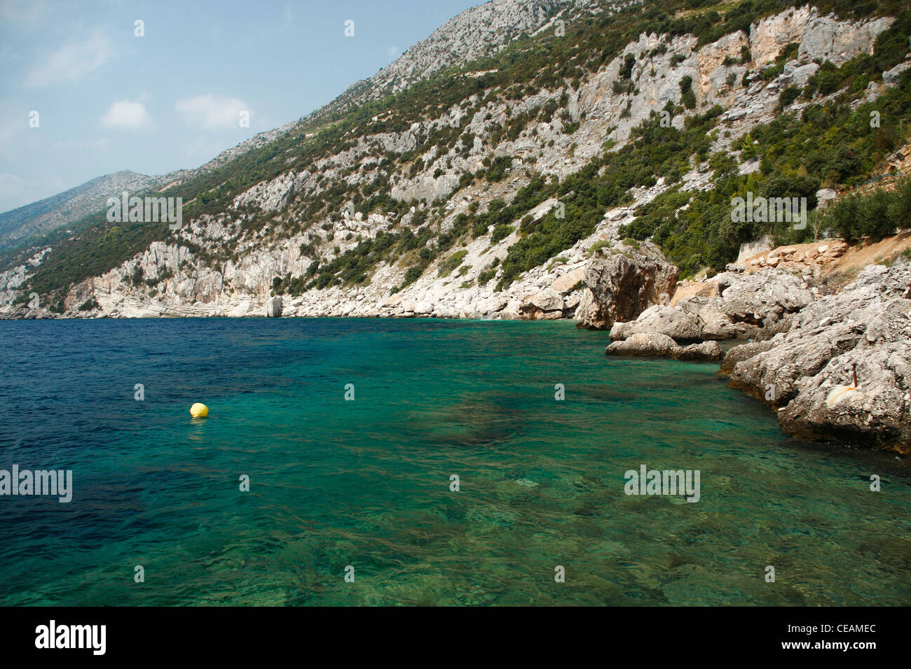 Rocks in Dingac Borak, Peljesac peninsula, Croatia Stock Photo - Alamy