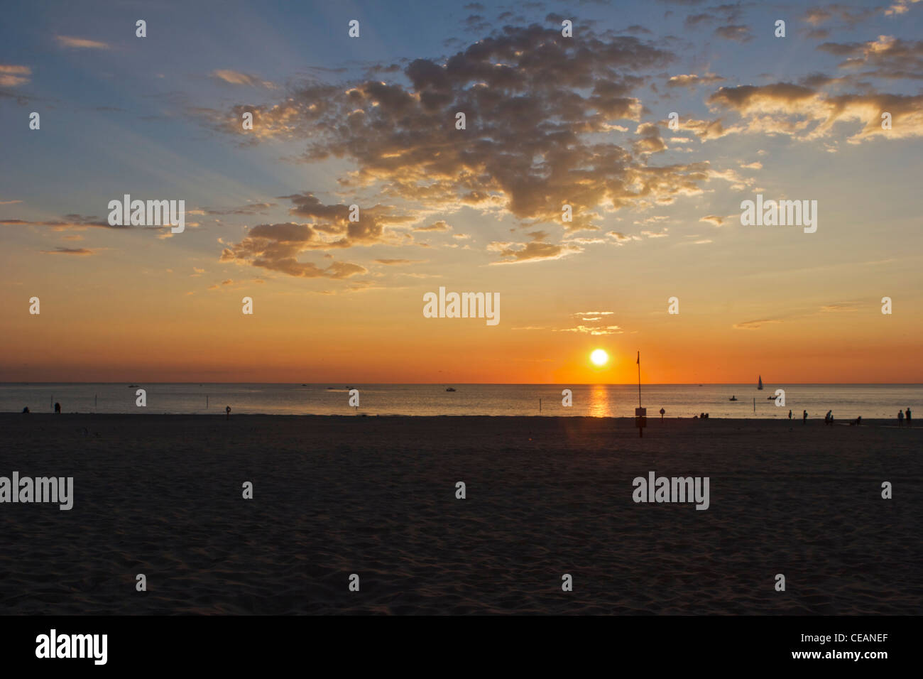 Holland State Park Sunset Stock Photo - Alamy