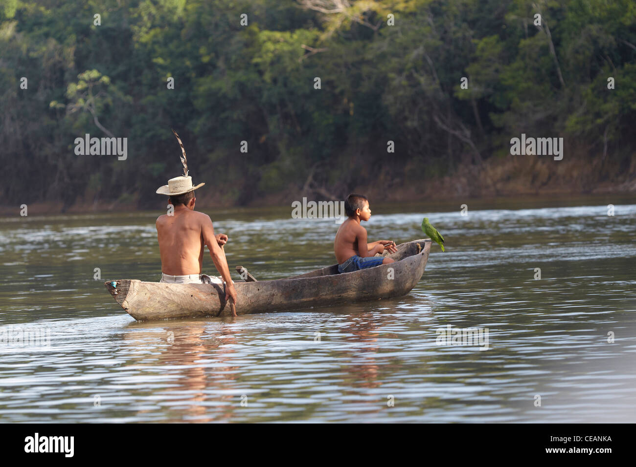 Dugout Canoe Amazon River High Resolution Stock Photography and Images - Alamy