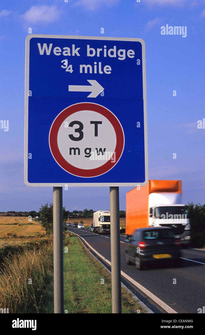 Weight limit restriction warning sign hi-res stock photography and ...